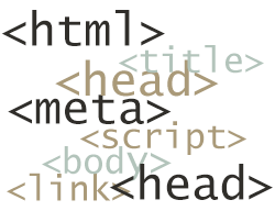HTML-теги - полный список, таблица тегов по разделам